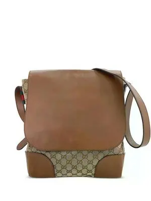 Gucci 2000s Gg Canvas Shoulder Bag - Neutrals