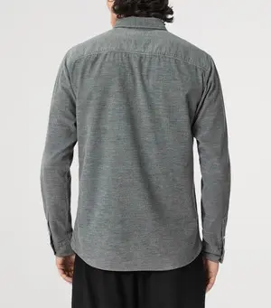 ALLSAINTS Organic Cotton Lorella Shirt - Grey