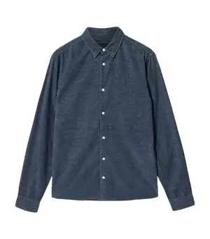ALLSAINTS Organic Cotton Lorella Shirt - Blue