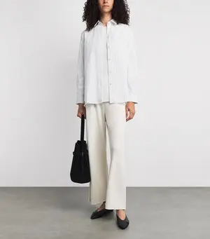 Max Mara Cotton Stripe Shirt