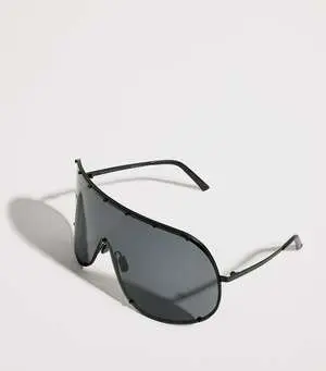 Rick Owens Steel Shield Sunglasses
