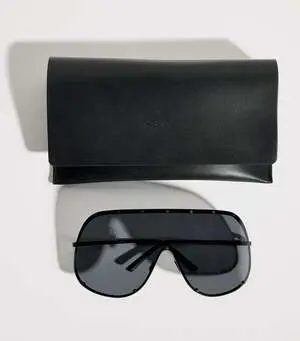 Rick Owens Steel Shield Sunglasses