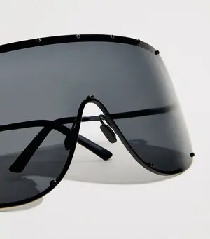 Rick Owens Steel Shield Sunglasses
