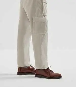 Brunello Cucinelli Leather Derby Shoes