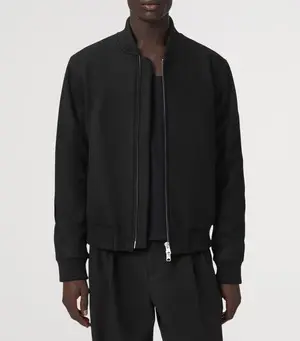 ALLSAINTS Wool-blend Deceit Bomber Jacket