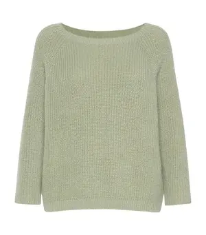 Max Mara Rib-knit Sweater - Green
