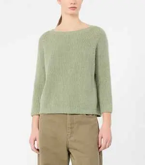 Max Mara Rib-knit Sweater - Green