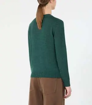Max Mara Knitted Floral Sweater