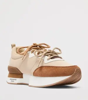 Max Mara Double Lace Sneakers