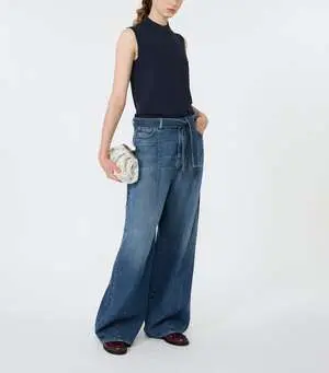 Max Mara Sleeveless High-neck Sweater