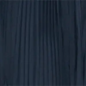 Max Mara Pleated Maxi Dress - Navy