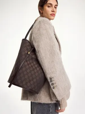 BY MALENE BIRGER Maryllon Bucket Bag - Bison