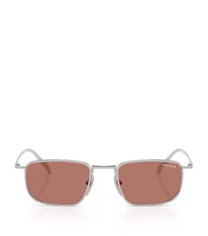 Prada Metal Pillow Sunglasses