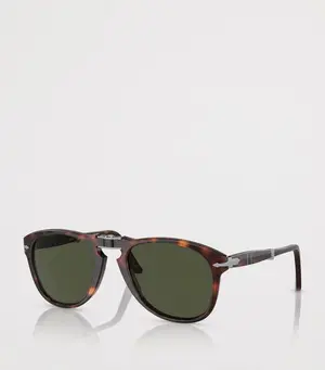 Persol Foldable Pilot Sunglasses