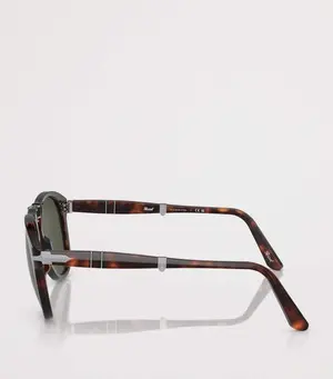 Persol Foldable Pilot Sunglasses