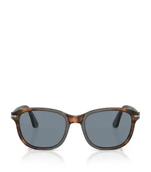 Persol Acetate Pillow Sunglasses - Brown