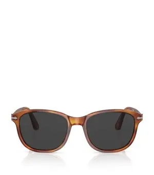Persol Acetate Pillow Sunglasses - Brown