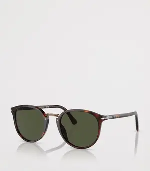 Persol Acetate Rounded Square Sunglasses