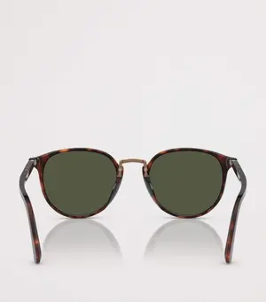 Persol Acetate Rounded Square Sunglasses