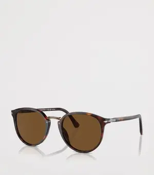 Persol Acetate Rounded Square Sunglasses