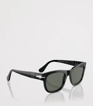 Persol Acetate Rectangle Sunglasses