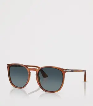 Persol Acetate Round Sunglasses