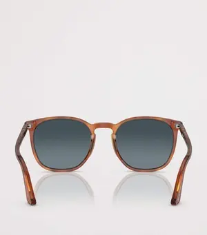 Persol Acetate Round Sunglasses