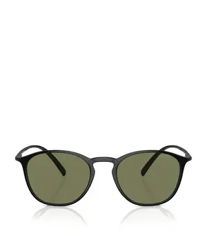 Giorgio Armani Round Sunglasses - Black