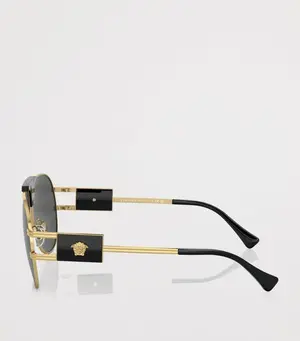 Versace Medusa Pilot Sunglasses