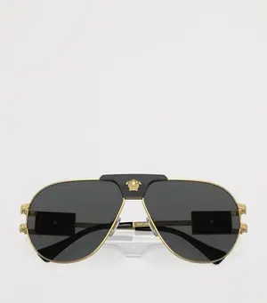 Versace Medusa Pilot Sunglasses
