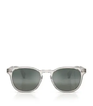Oliver Spencer Finley Esq. Round Sunglasses - Grey