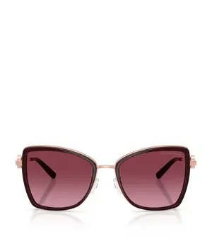 Michael Kors Corsica Butterfly Sunglasses - Gold
