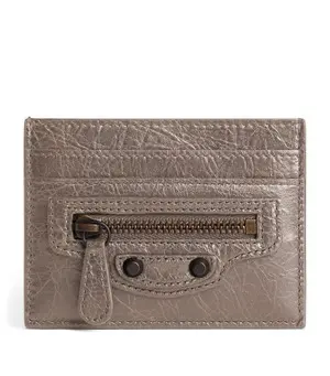 Balenciaga Leather Le City Card Holder - Pink