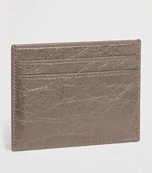 Balenciaga Leather Le City Card Holder - Pink