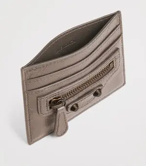 Balenciaga Leather Le City Card Holder - Pink