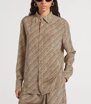 Balenciaga Logo Print Shirt