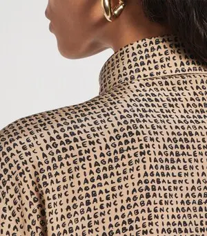 Balenciaga Logo Print Shirt