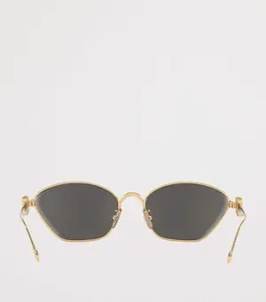 Loewe Anagram Hexagonal Sunglasses