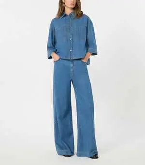 Max Mara High-rise Wide-leg Jeans