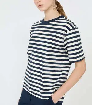 Max Mara Cotton Stripe T-shirt