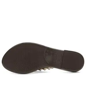 Melissa X Ganni Leopard Flip Flop - Brown