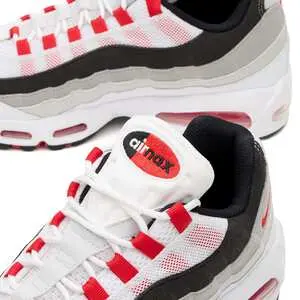 Nike Max 95 Big Bubble Sneaker - White/red/black