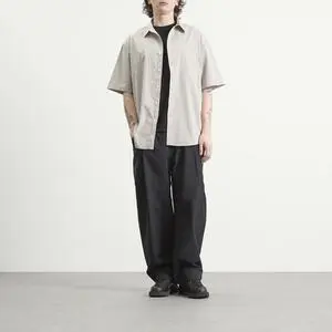 DANTON Pleated Tuck Pants