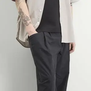 DANTON Pleated Tuck Pants