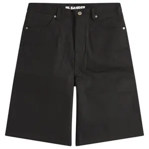 JIL SANDER Denim Shorts - Black
