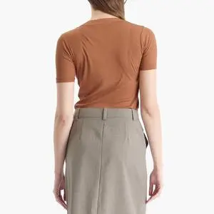 Auralee Sheer Rib T-shirt