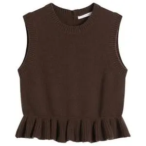 Cecilie Bahnsen Bill Vest - Brown