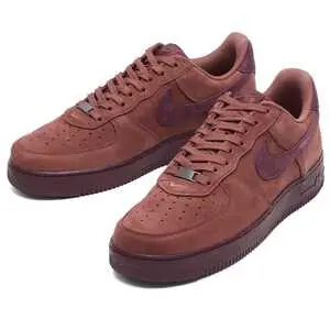 Nike Force 1 Low Retro Prm Sneaker - Red