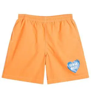 HUMAN MADE Heart Swim Shorts - Orange