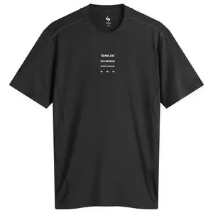 REPRESENT 247 Short Sleeve Runner T-shirt - Black